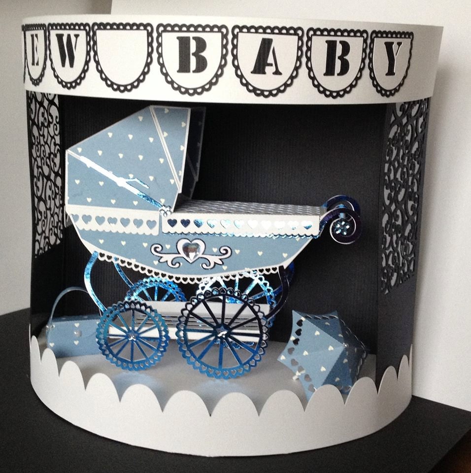 LARGE Curved Display Box Cutting File in Svg / Fcm and | Etsy