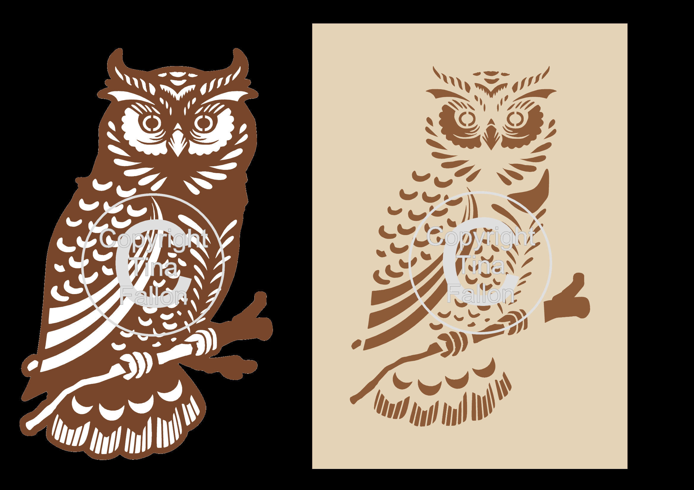 Owl Cutting Digital Download File in SVG Studio and FCM Formats for ...