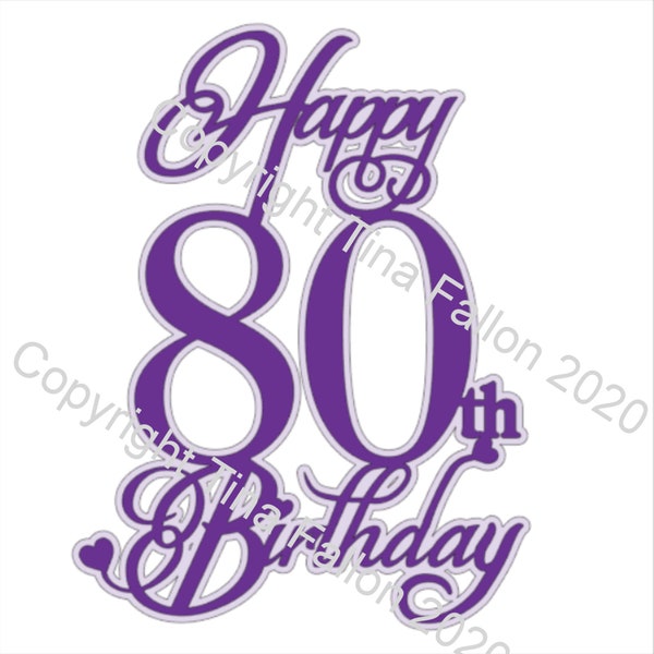 80th Birthday Decorations - Etsy