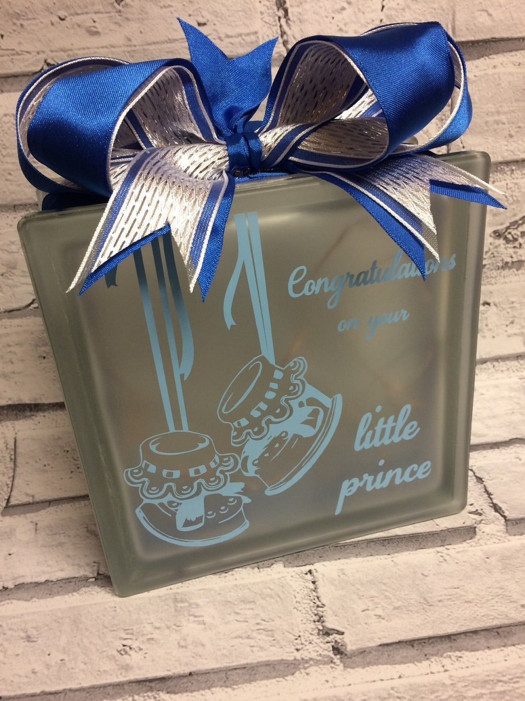 Baby Boy - Congrats on Your Little Prince - Birth Adoption Etc. Digital ...