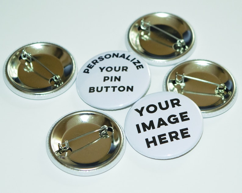 Custom Personalized 1.5 Inch Pin Buttons Fridge Magnets & Key | Etsy