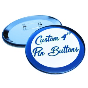 Custom 4 Inch Pin Button, Personalize Your Own Pins for Any Event, Pin ...