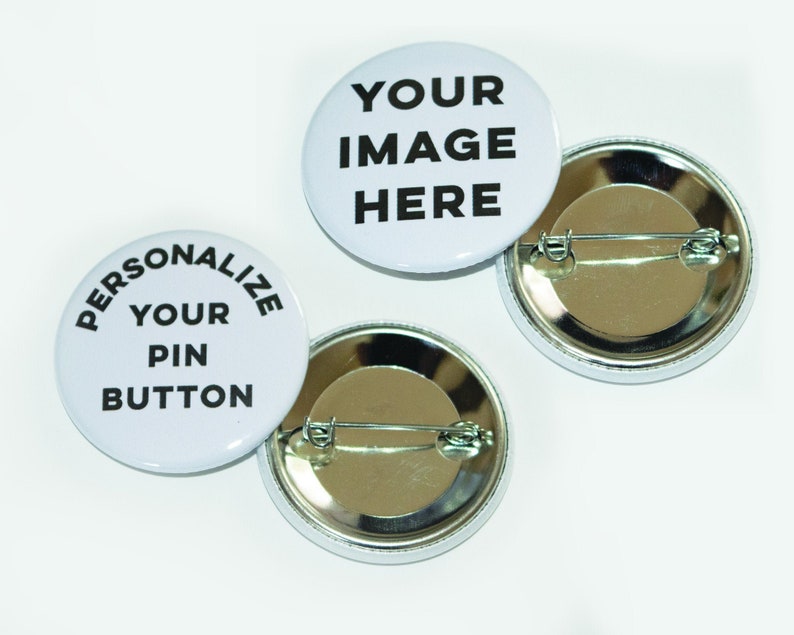 Custom Personalized 1.5 Inch Pin Buttons Fridge Magnets & Key | Etsy