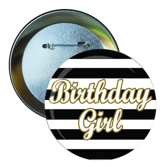 Custom Birthday Pin Buttons Personalized Colorful Pins for | Etsy