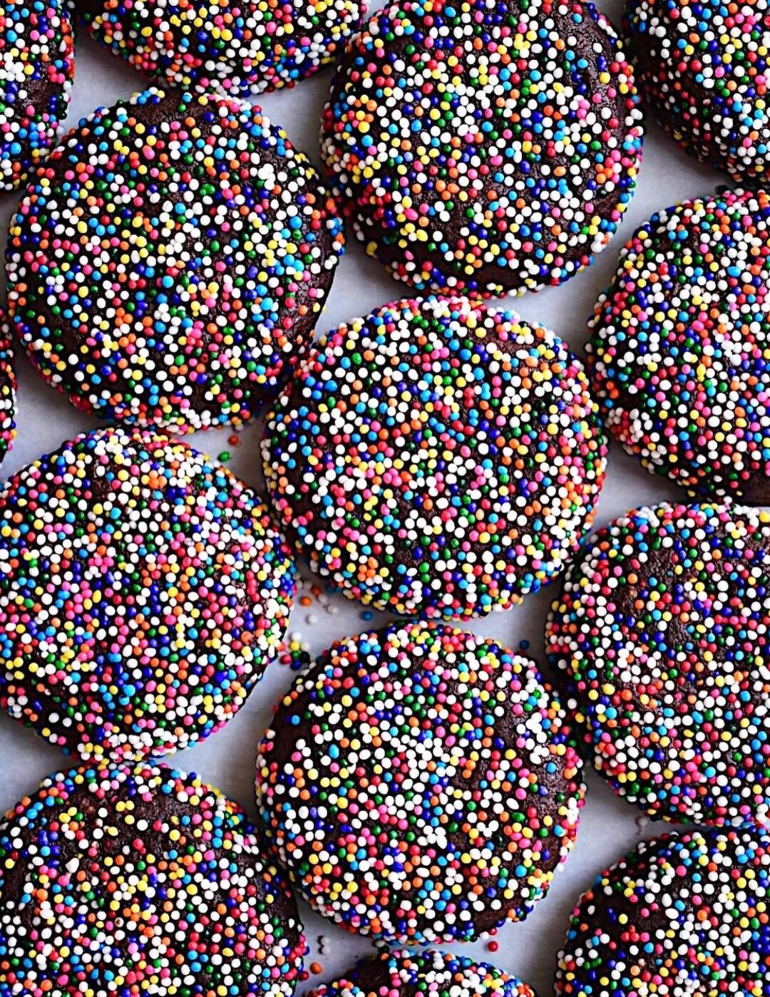 Chocolate Sprinkle Cookies - Etsy