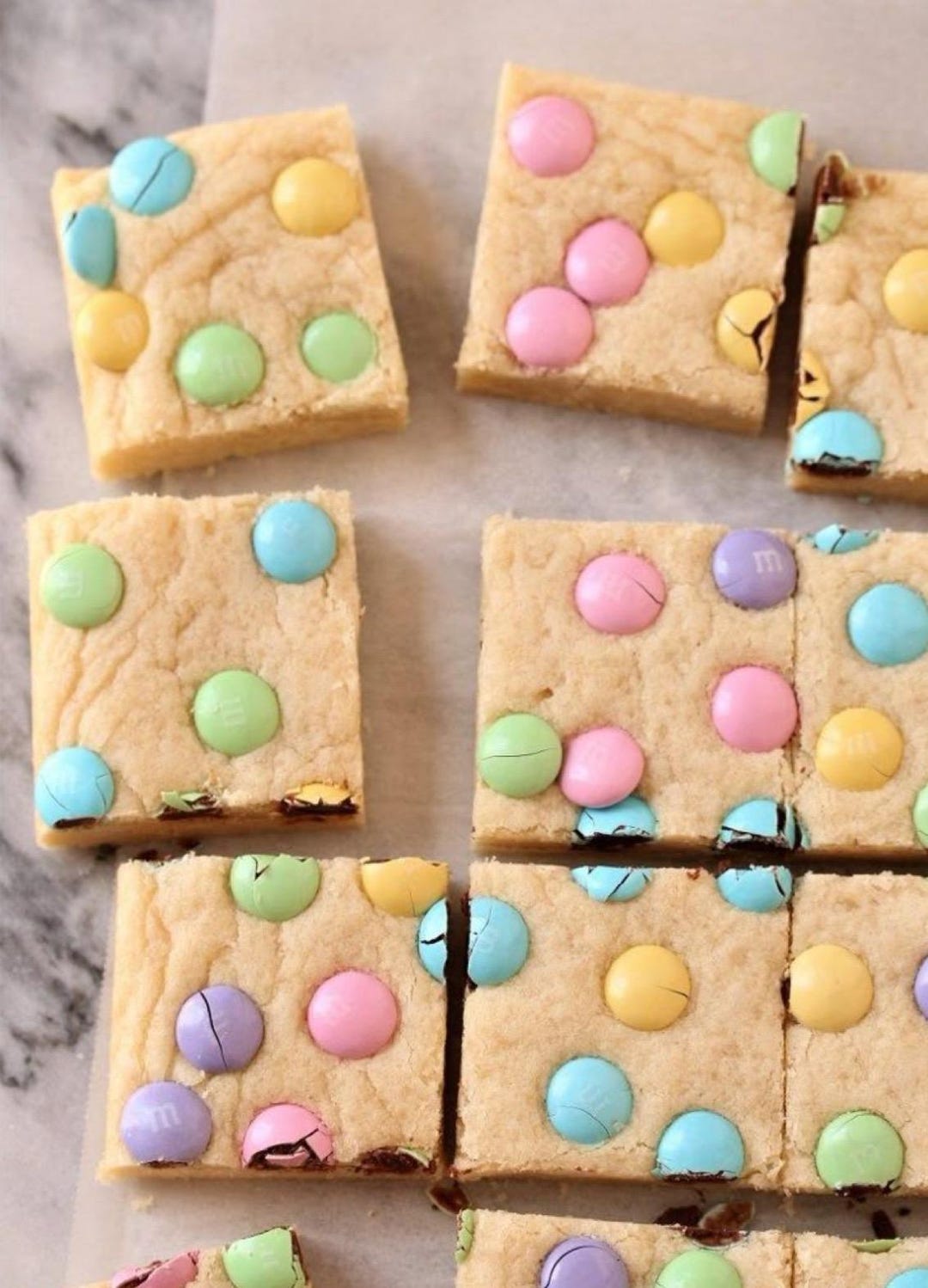 Spring/easter Sugar Cookie Bars - Etsy