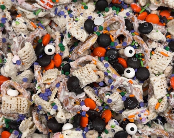 Monster Munch, Halloween Snack Mix, Fall Snack Mix, Kids Snacks - Etsy