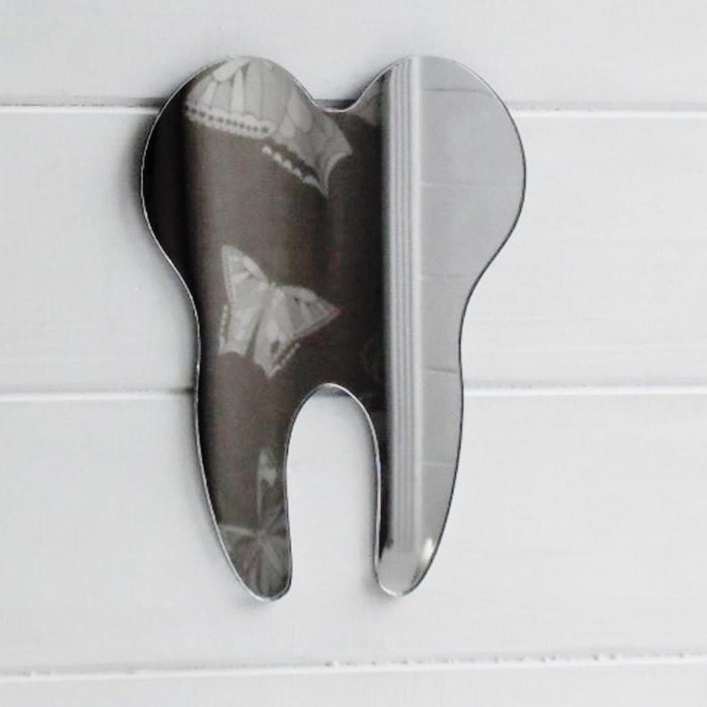 Dentist Tooth Shaped Mirror Acrylic Mirror - Etsy