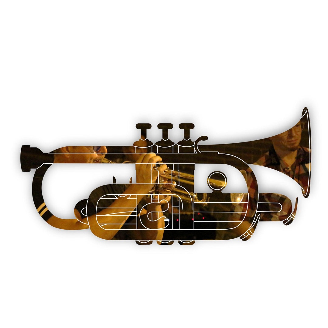 Cornet Brass / Wind Musical Instrument Engraved Acrylic Mirror - Etsy