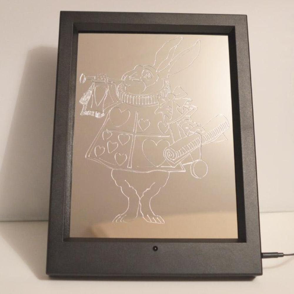 Home & Living Mirrors Home Décor Alice in Wonderland White Rabbit ...