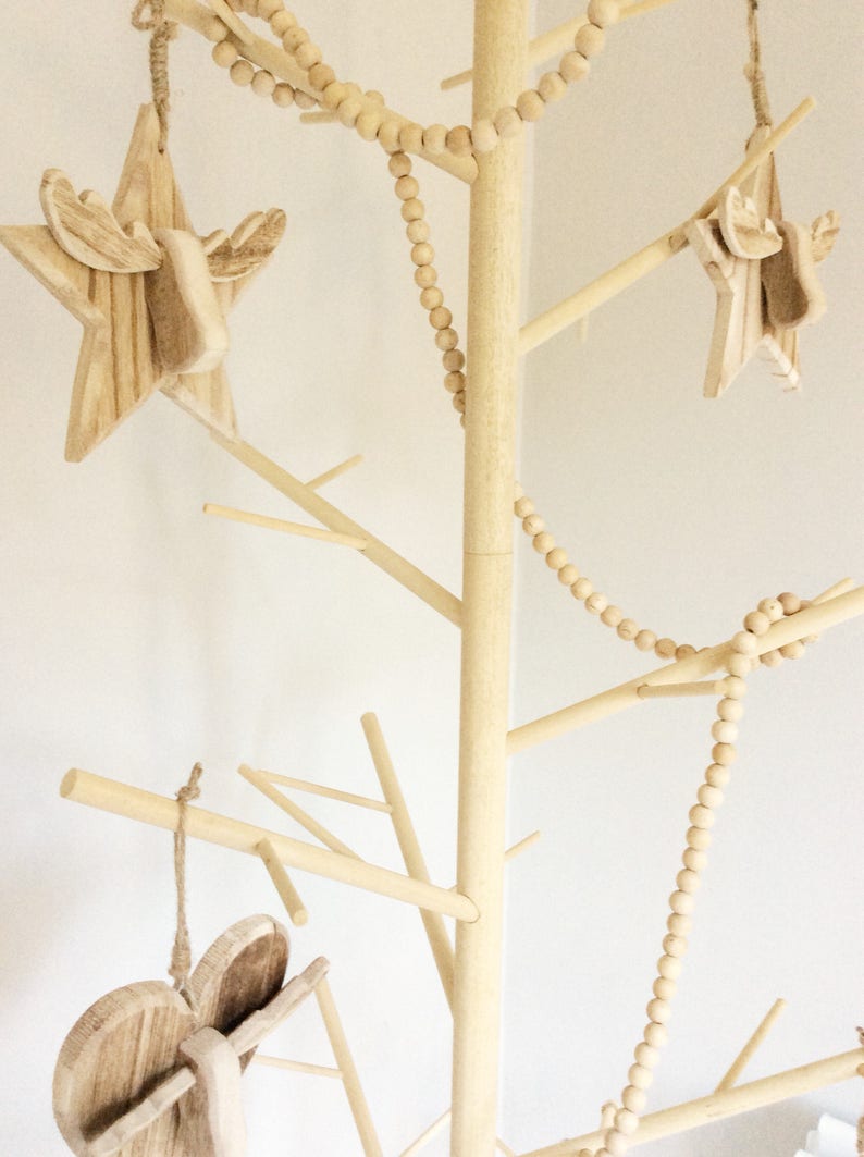 6 ft Wood Dowel Christmas Tree | Etsy