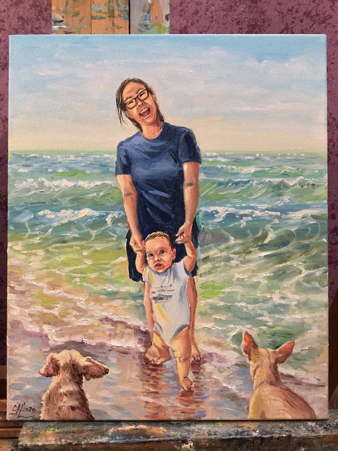 Custom Oil Painting Art Commission Painting From Photo to Oil Painting ...