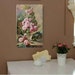 Pink Roses Art Print Wall Art Flower Print Pink Rose Painting - Etsy