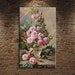 Pink Roses Art Print Wall Art Flower Print Pink Rose Painting Print ...