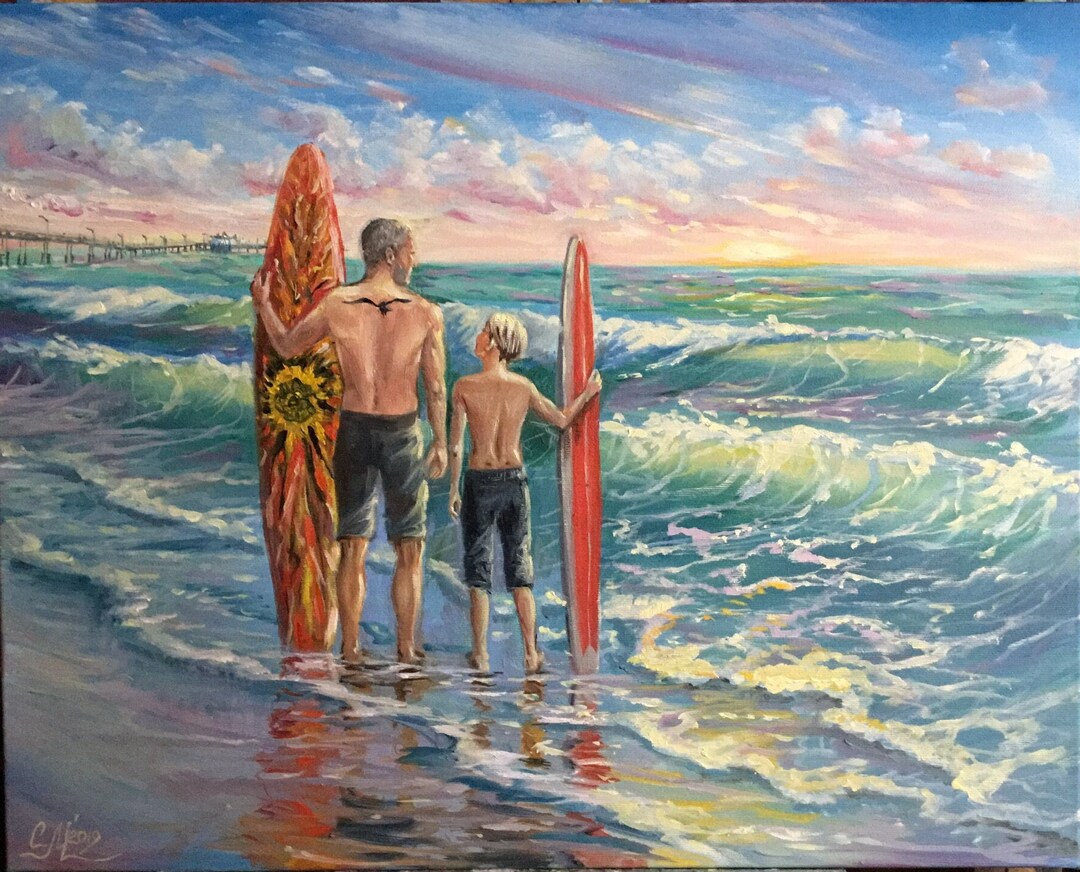 Custom Oil Painting Impressionist Art Commission Painting on Canvas ...