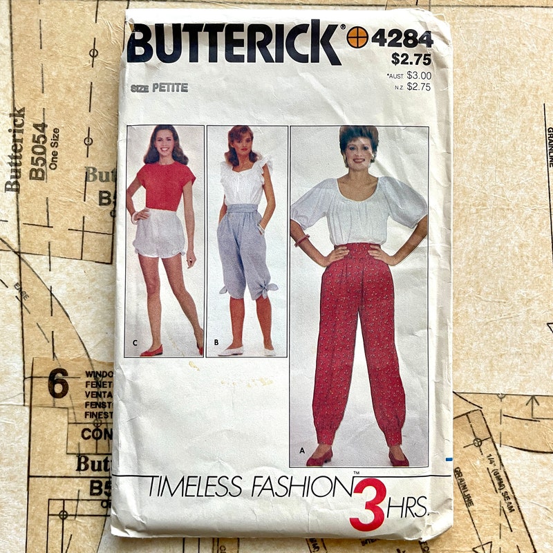 Capri Pant Pattern - Etsy