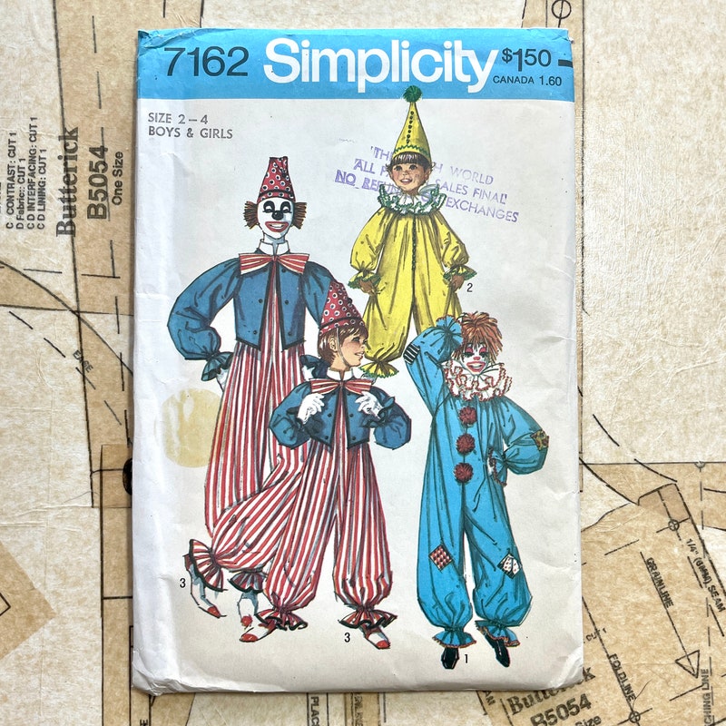 Clown Costume - Etsy