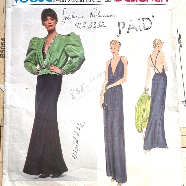 1980s Dress Pattern - Etsy