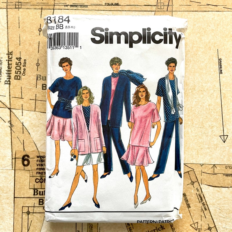 1990s Sewing Pattern - Etsy