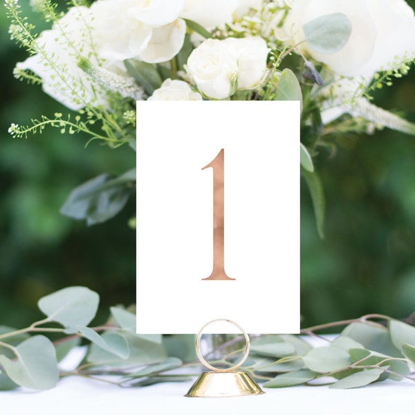 Rustic Table Numbers - Etsy