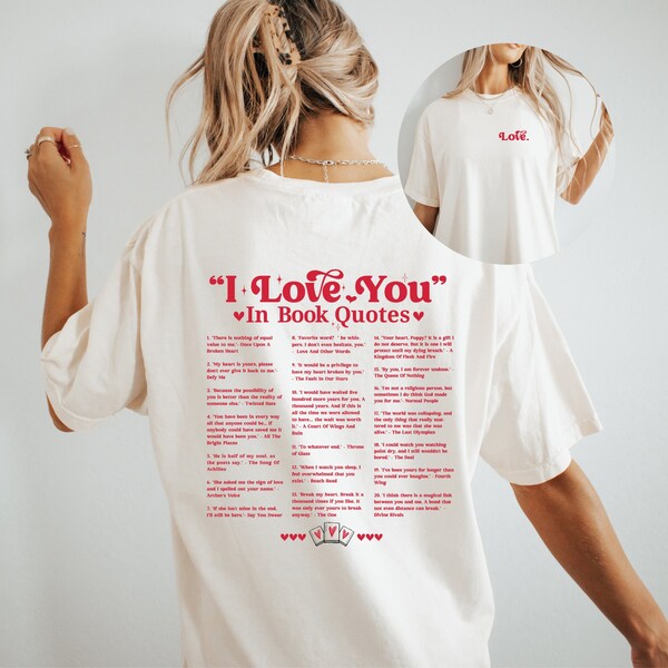 Book Quotes for Tshirt - Etsy