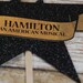 Hamilton Cake Topper, Glitter Cake Topper, Hamilton Musical , Alexander ...