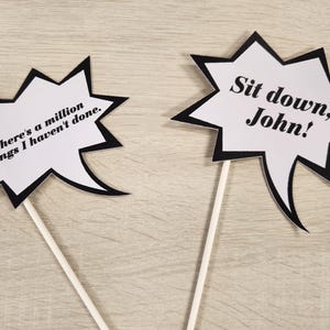 Photo Booth Props,10 Pcs Hamilton Photo Prop,hamilton Musical Prop,my ...