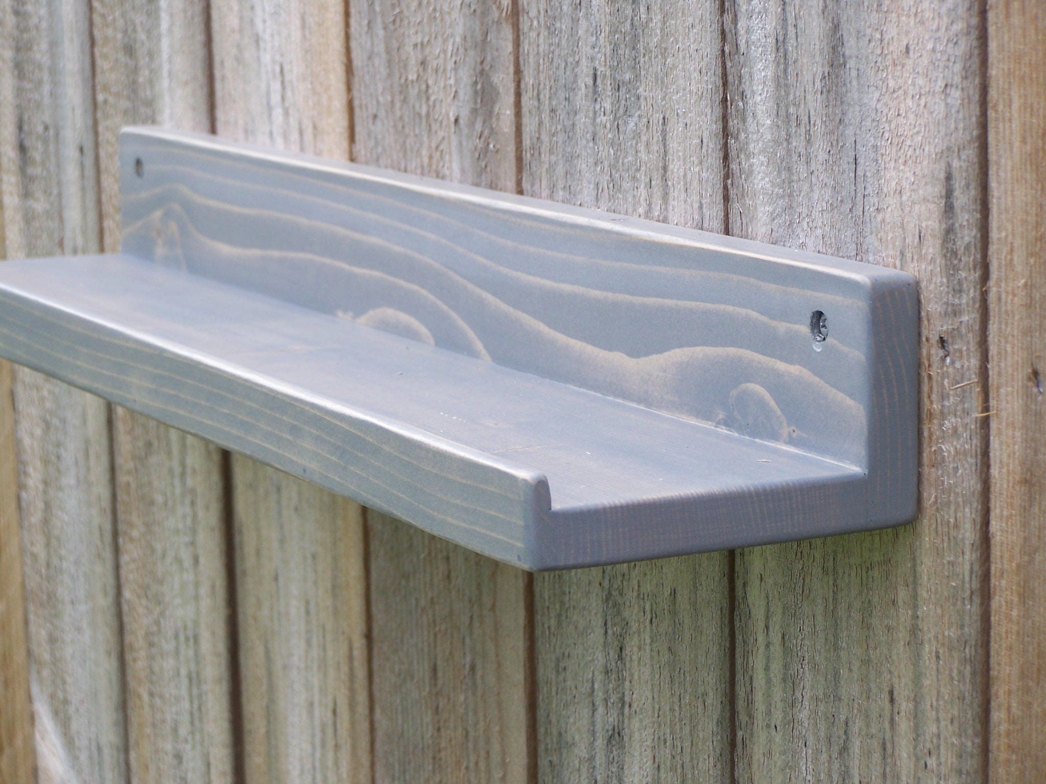 Wide 12 14 16 or 18 Inch Floating Ledge | Etsy