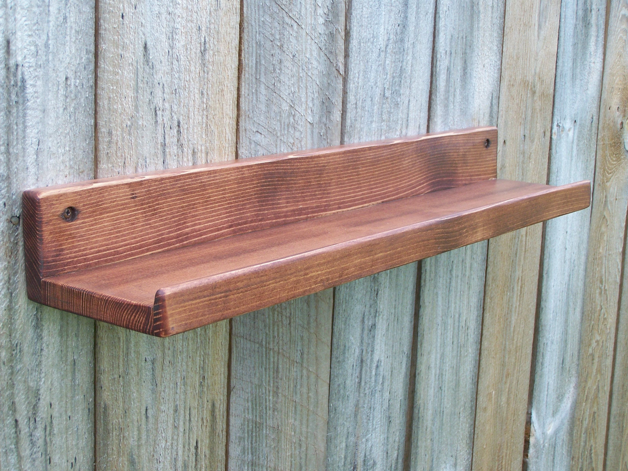 Wide, 20", 22", 24", 26 Inch Floating Ledge Shelf, Picture Ledge Shelf ...