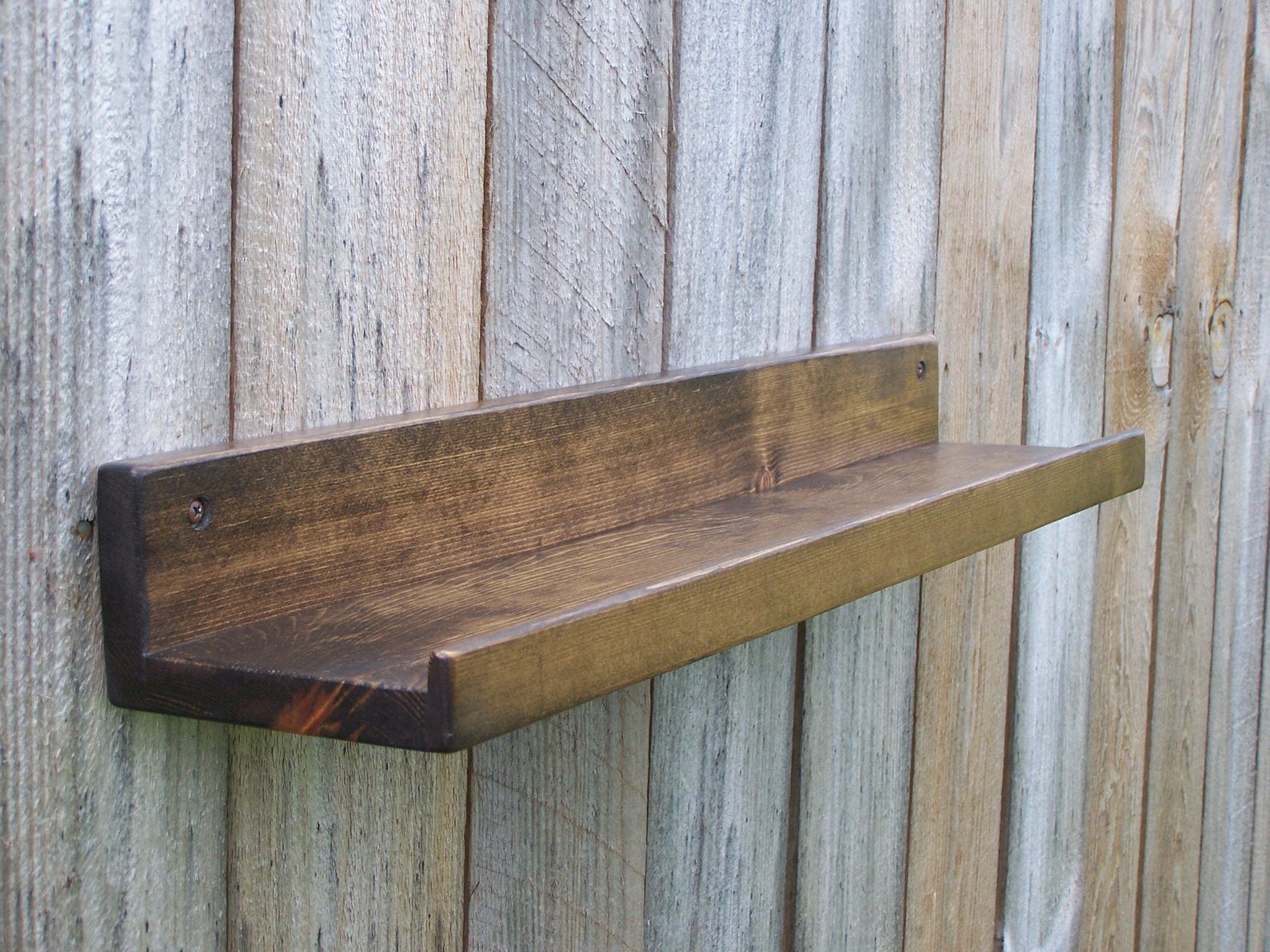 Wide 12 14 16 or 18 Inch Floating Ledge - Etsy