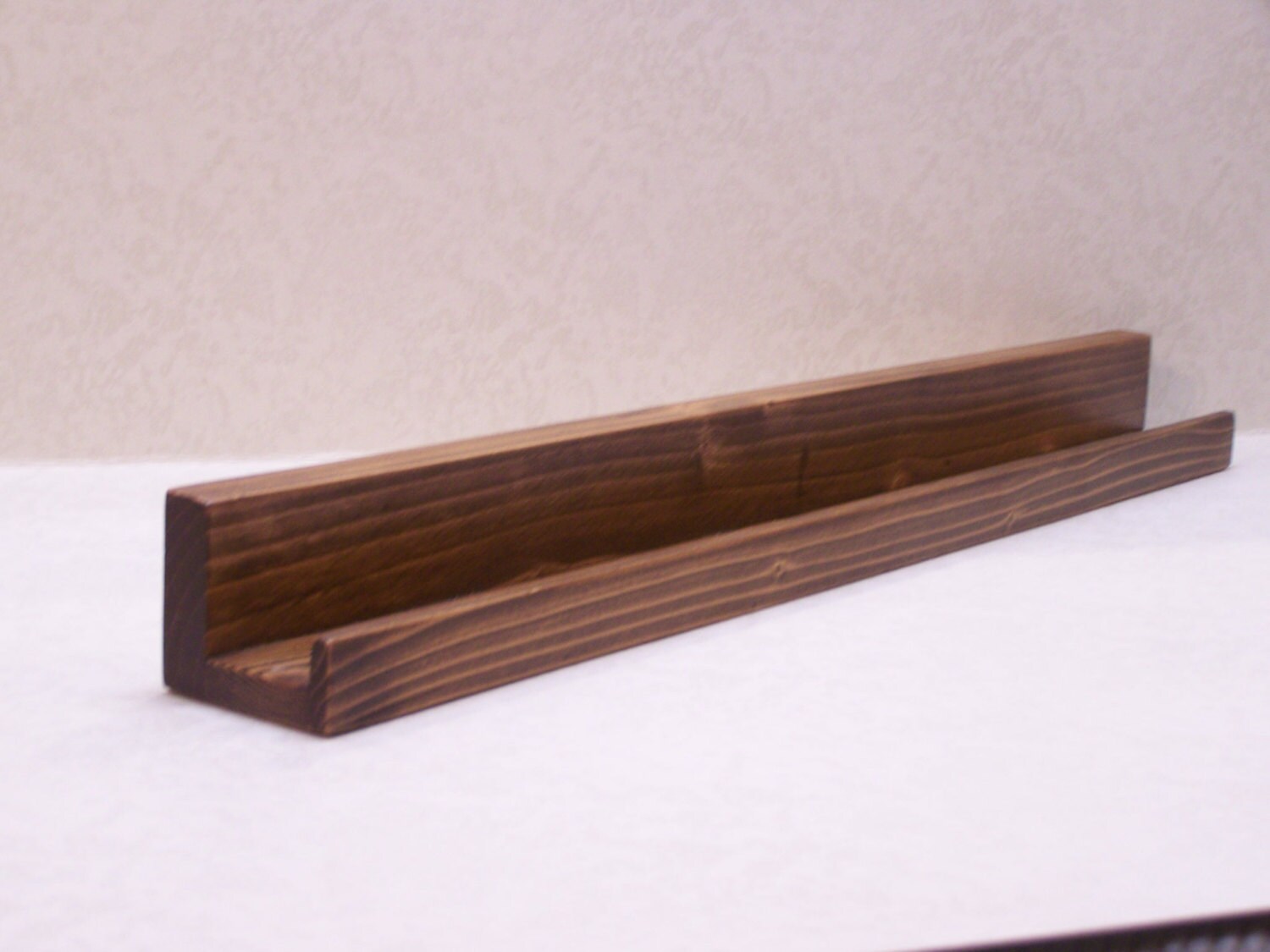 Ultra Narrow Floating Ledge Shelf, Picture Ledge, You Choose Length. 12 ...