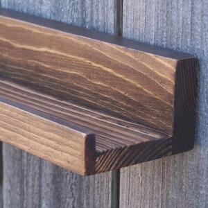 Narrow Floating Ledge Shelf, Picture Ledge Shelf, Spice Rack, You ...