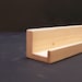 Wide 12, 14, 16, or 18 Inch Floating Ledge Shelf, Picture Ledge Shelf ...