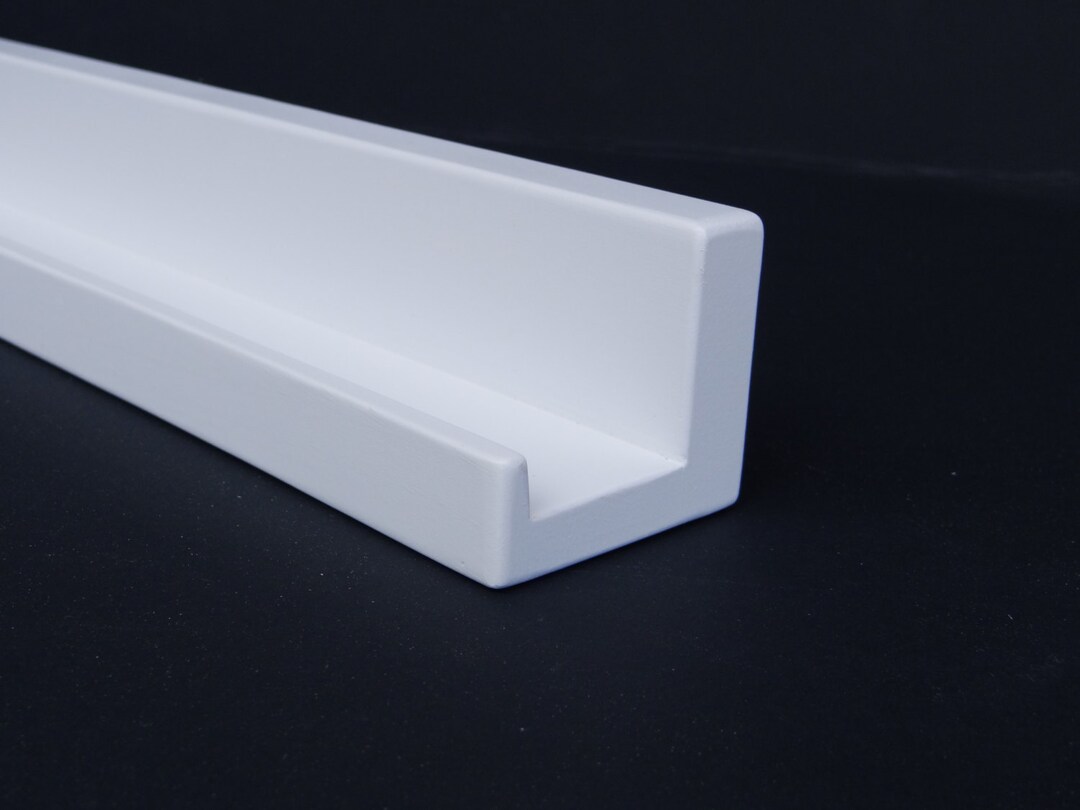 Ultra Narrow 28", 30", 32", 34 Inch Floating Ledge Shelf, Picture Ledge ...