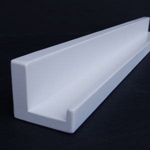 Ultra Narrow 28", 30", 32", 34 Inch Floating Ledge Shelf, Picture Ledge ...