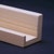 Wide 12, 14, 16 or 18 Inch Floating Ledge Shelf, Picture Ledge Shelf ...