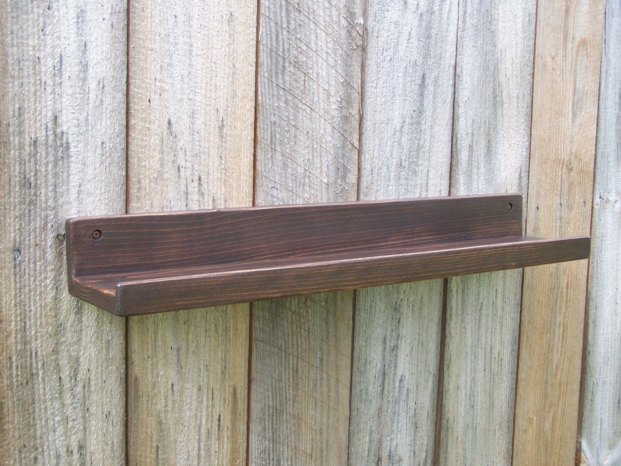 Wide 12 14 16 or 18 Inch Floating Ledge - Etsy