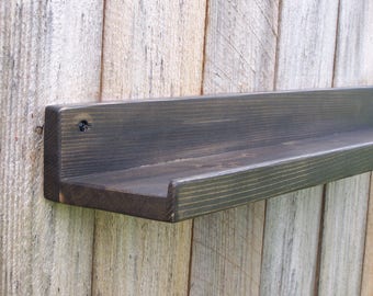 Wide 12 14 16 or 18 Inch Floating Ledge | Etsy