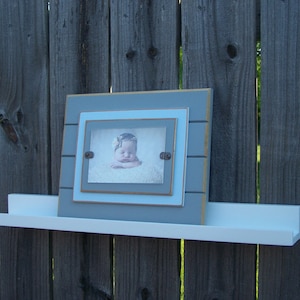 Narrow 12", 14", 16" or 18 Inch Floating Ledge Shelf, Picture Ledge ...