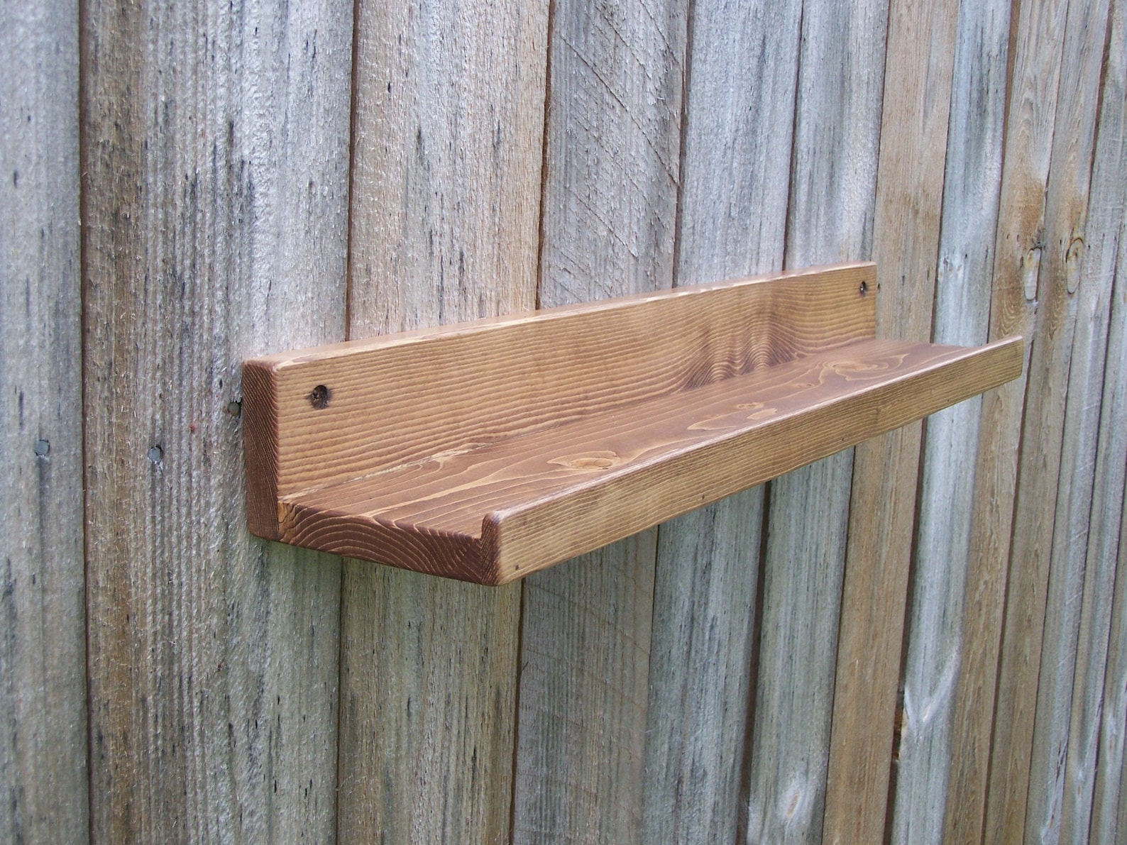 Wide 12, 14, 16, or 18 Inch Floating Ledge Shelf, Picture Ledge Shelf ...