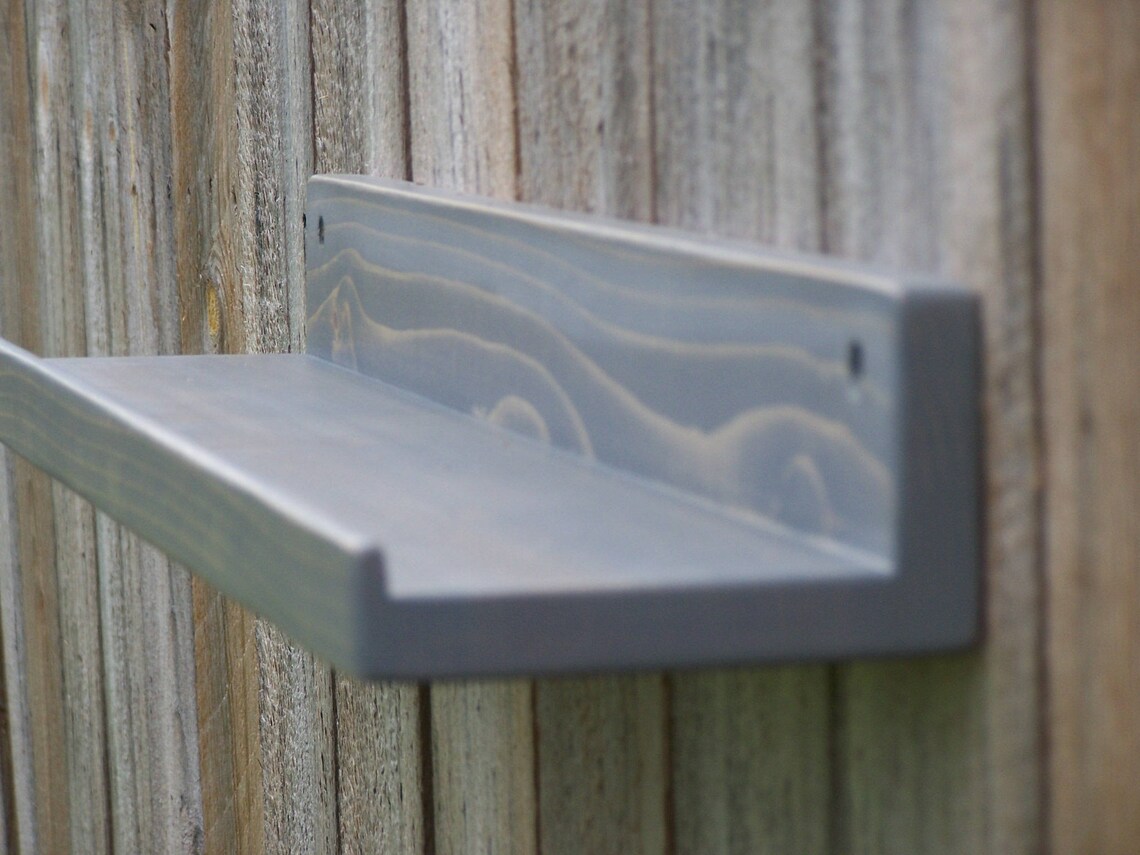 Wide 36 38 40 or 42 Inch Floating Ledge - Etsy