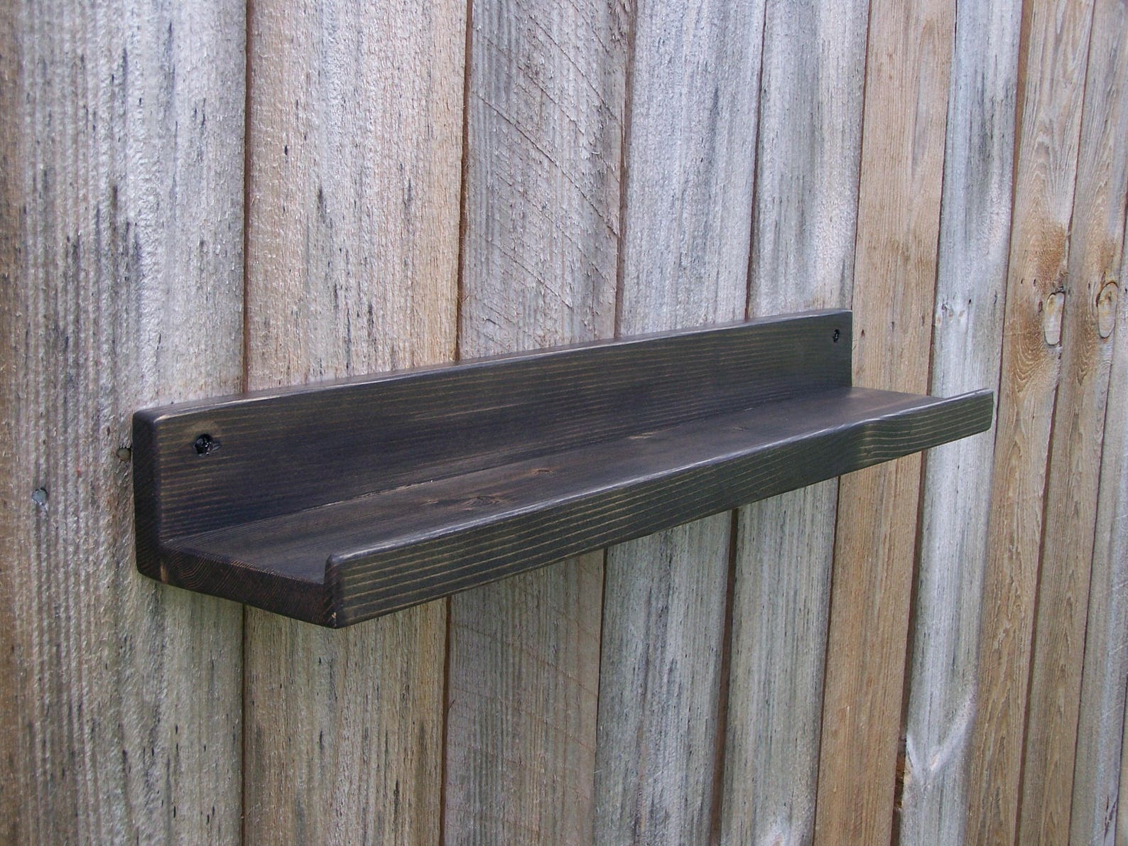 Wide 36", 38", 40" or 42 Inch Floating Ledge Shelf, Picture Ledge Shelf ...