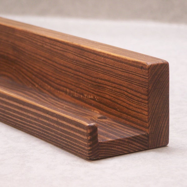 Long Narrow Floating Shelf - Etsy