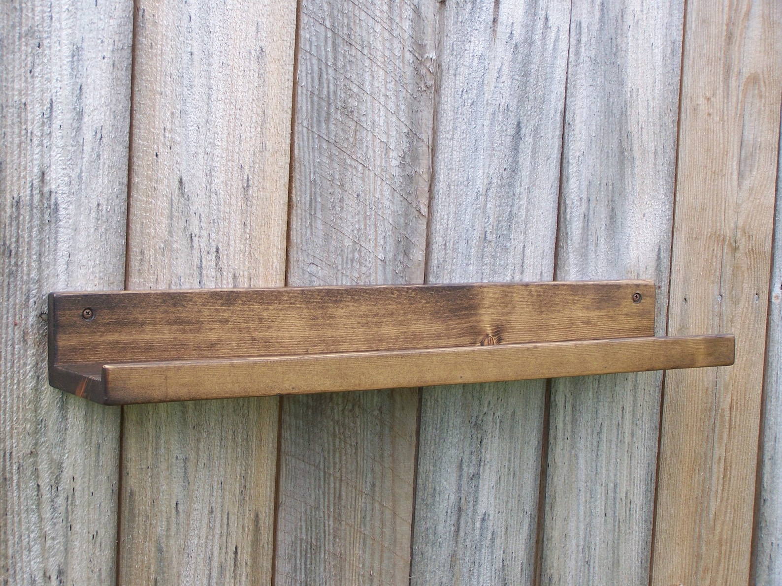 Wide 12", 14", 16", or 18 Inch Floating Ledge Shelf, Picture Ledge ...