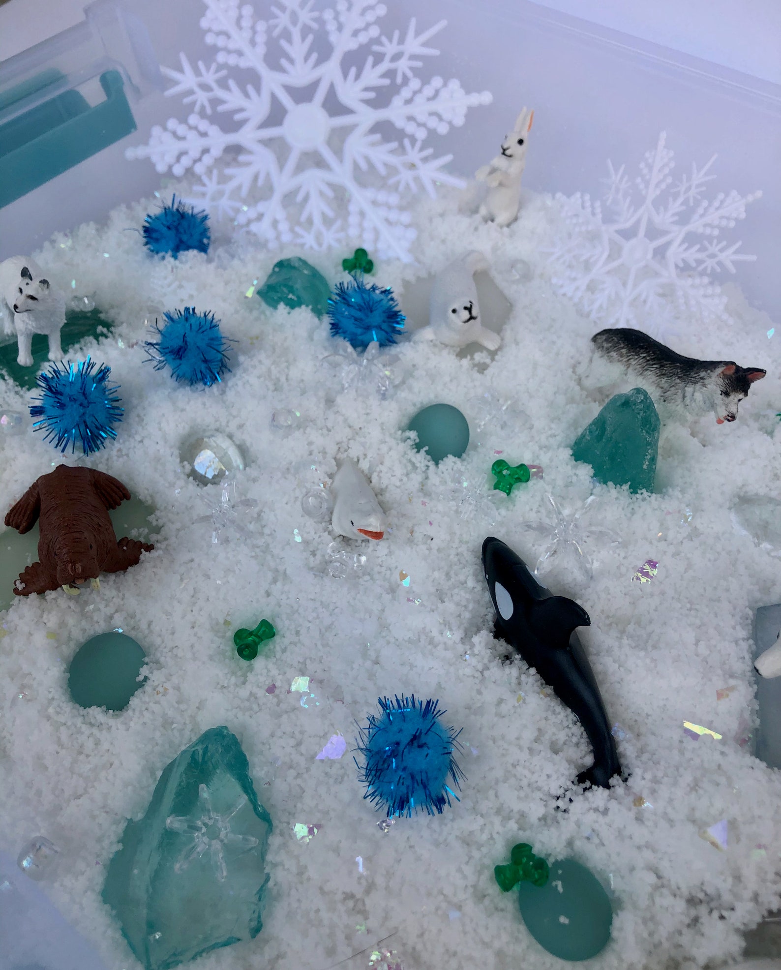 Arctic Animals Sensory Kit Winter Sensory Bin Sensory Box - Etsy