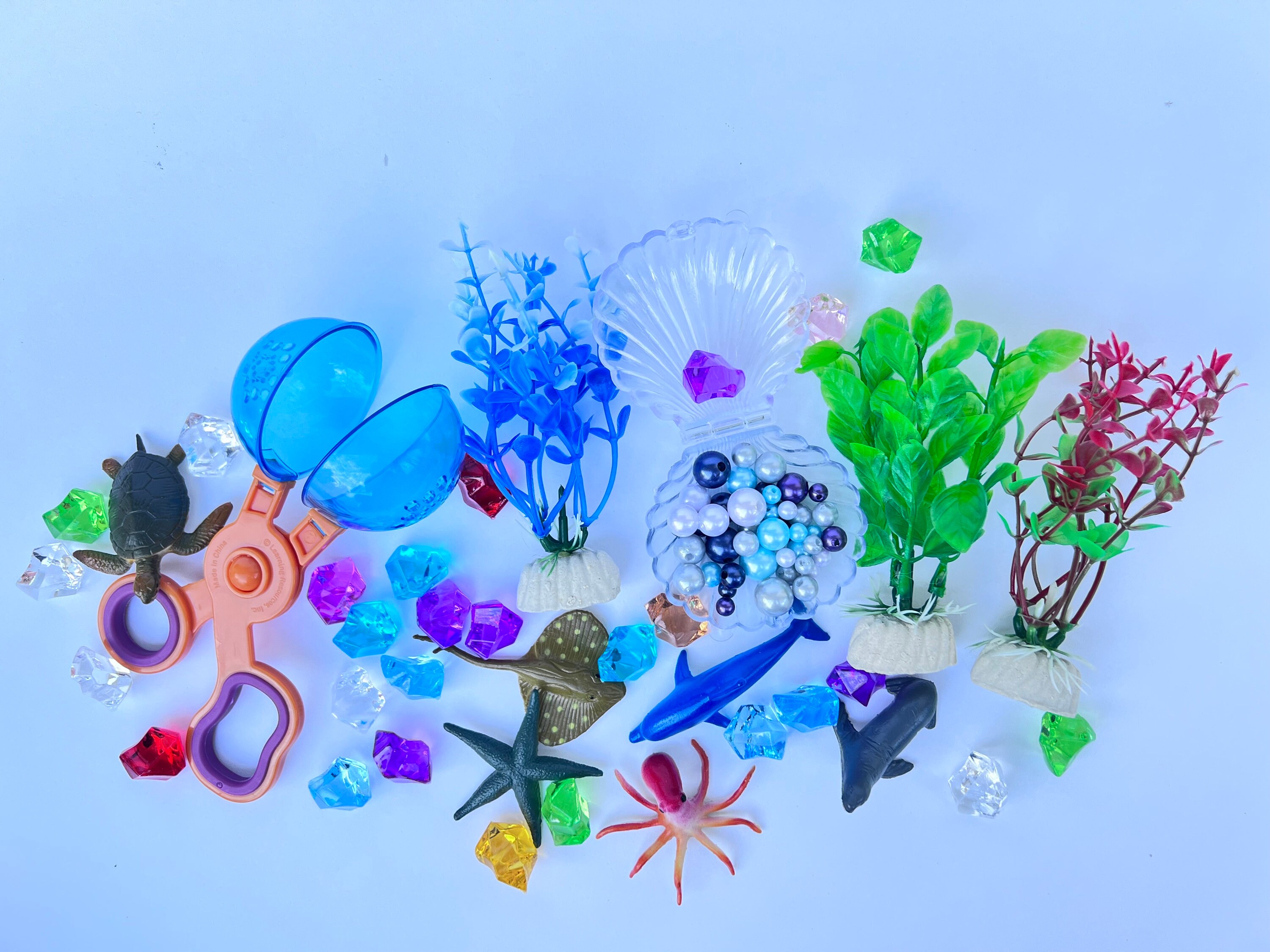 Ocean Sensory Kit, Sensory Play, Sea Life Sensory Box, Busy Box ...