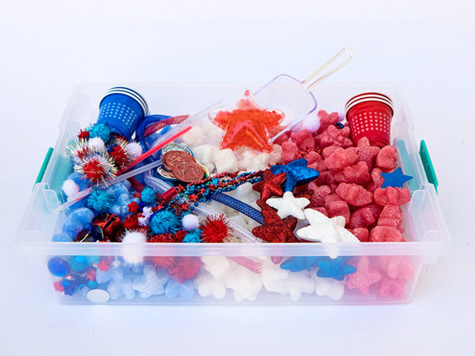 Patriotic Sensory Box, Independence Day Sensory Kit, Fourth of July ...