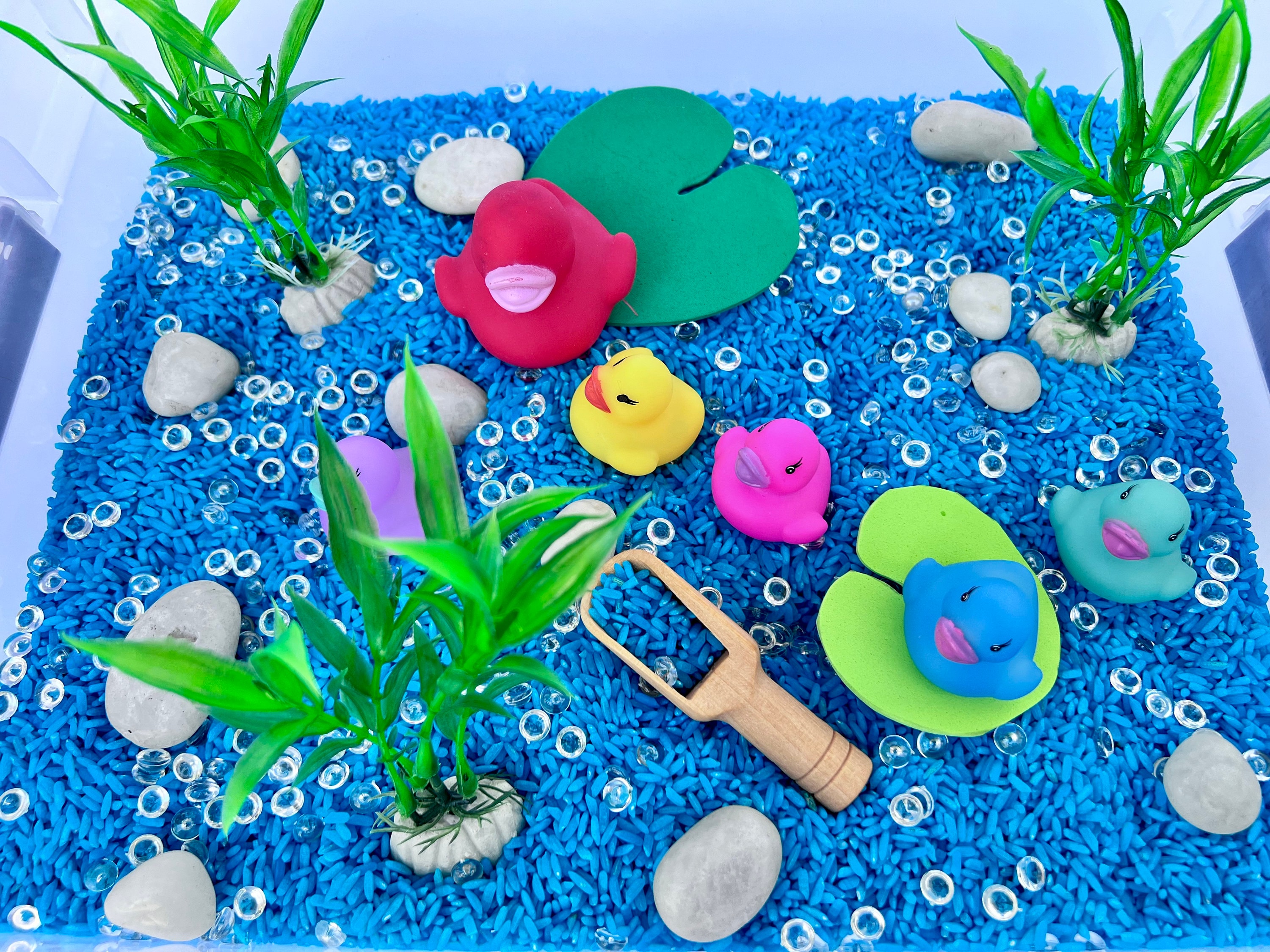 5 Little Ducks Sensory Kit, Five Ducks Sensory Box, Ducklings Sensory ...
