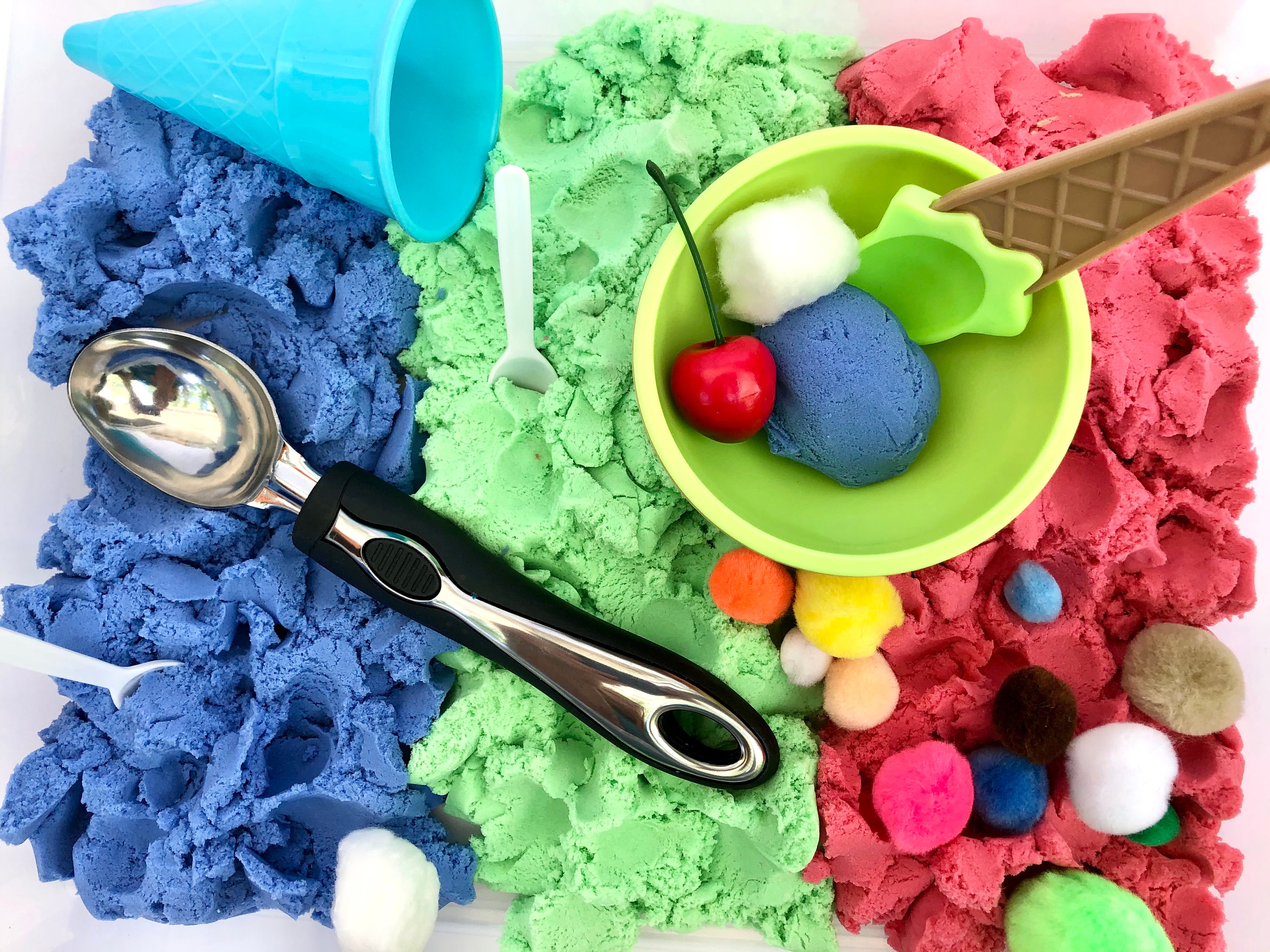 Ice Cream Sensory Kit, Summer Treats Sensory Bin, Summer Fun Sensory ...