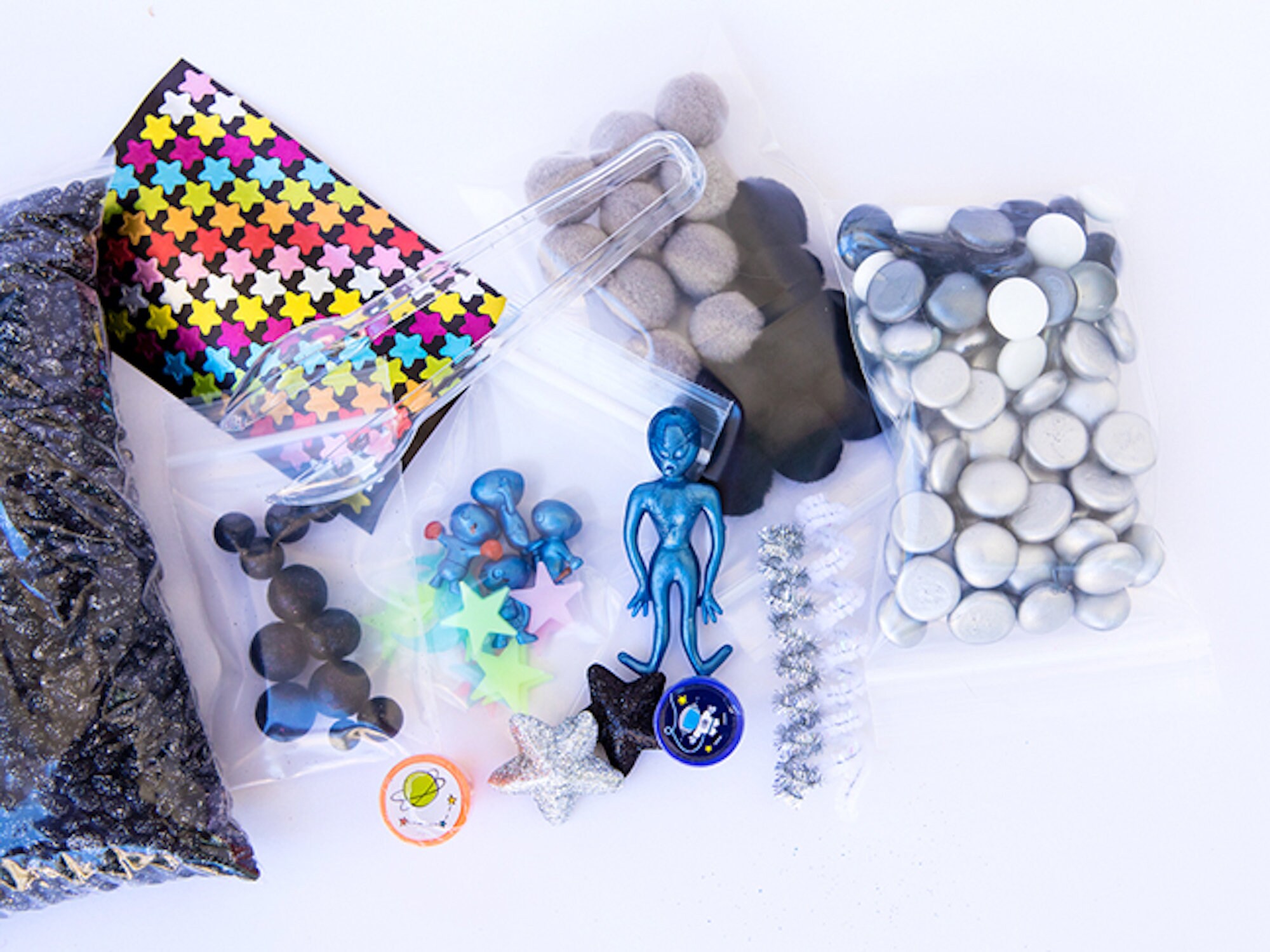 Outer Space Sensory Kit, Alien Sensory Box, Space Rocks Sensory Bin ...